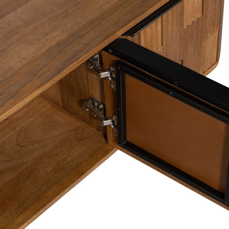 Effortless Mango Wood Media Unit | Accessories for the Home