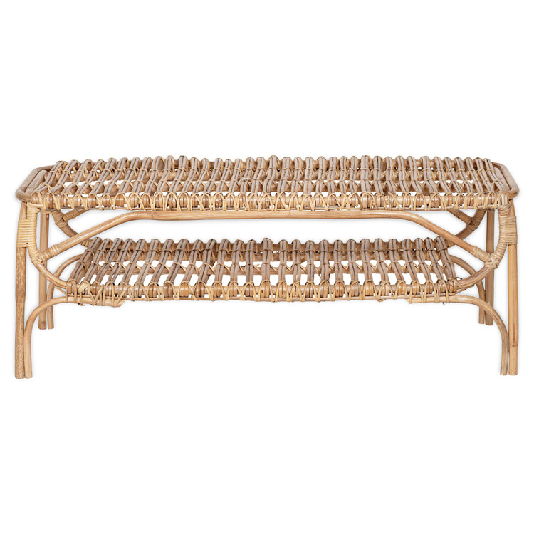 Nesari Natural Rattan Coffee Table | Accessories for the Home